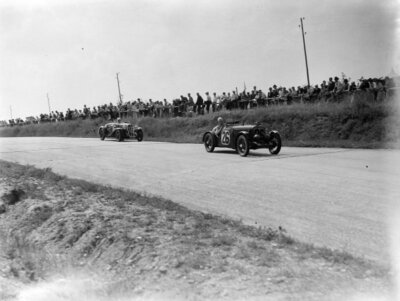 Frank Stanley Barnes James Donald Barnes, Singer 1936 Motor Racing Old ...