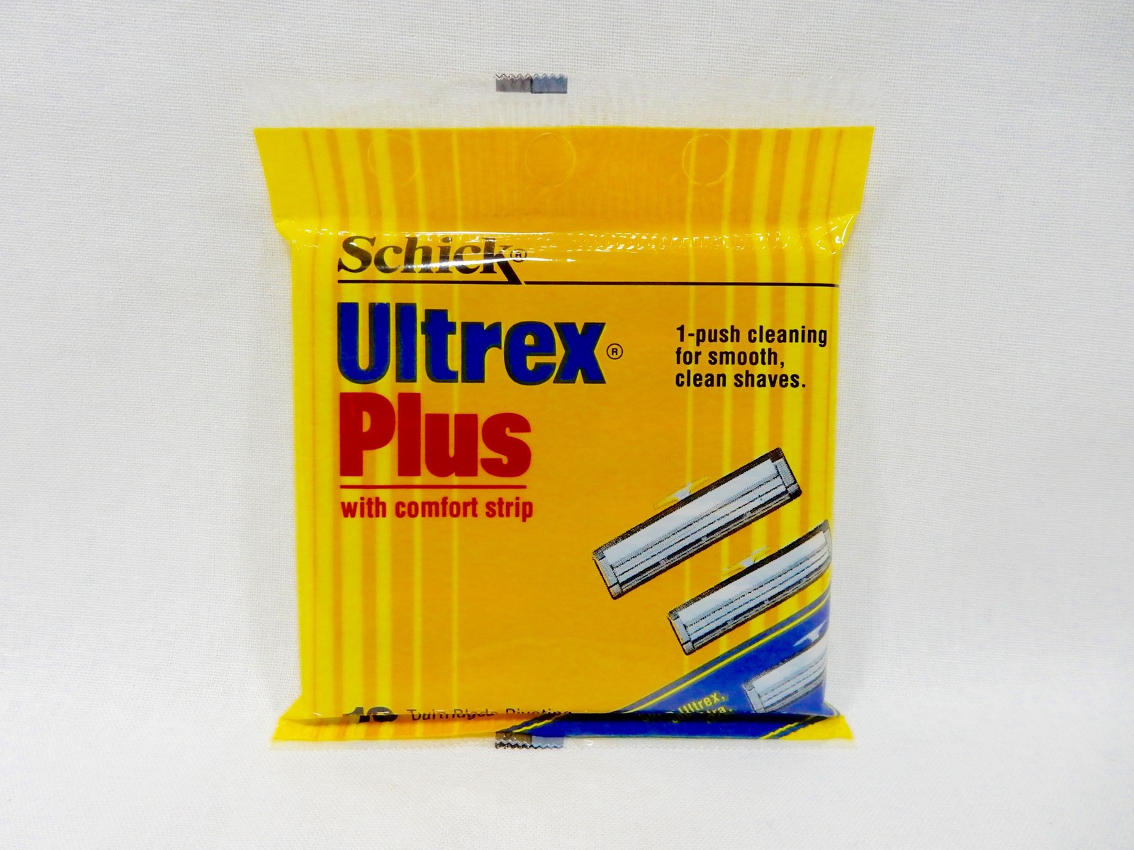 SCHICK ULTREX PLUS RAZOR BLADES 10 TOTAL REPLACEMENT BLADE CARTRIDGES ...