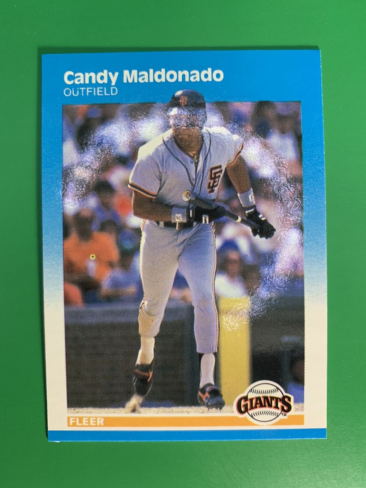 1987 Fleer Glossy Candy Maldonado #279 San Francisco Giants | eBay