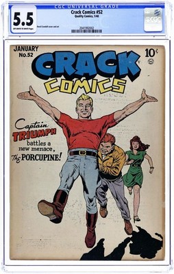 Crack Comics #52 CGC 5.5 1948 2041992002 | eBay