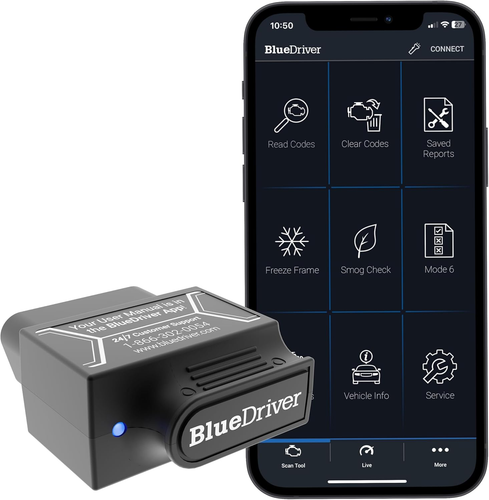 Bluedriver Bluetooth Pro OBDII Scan Tool for Iphone & Android - No ...