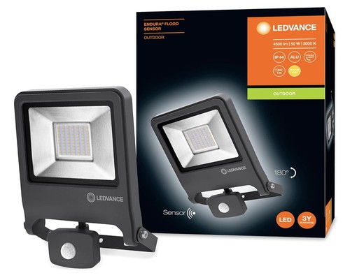 50w 4500lm Outdoor LED Spotlight Motion Detector OSRAM LEDVANCE g | eBay