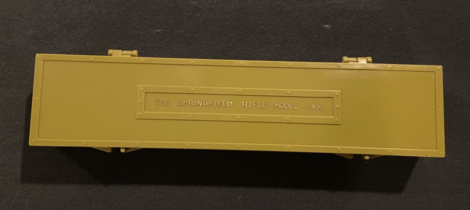 1960's MARX TOY- HISTORIC GUNS series- 1903 The SPRINGFIELD RIFLE w ...