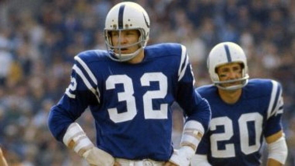 Vintage Wilson F2000 Football Helmet-Baltimore Colts/Mike Curtis | eBay