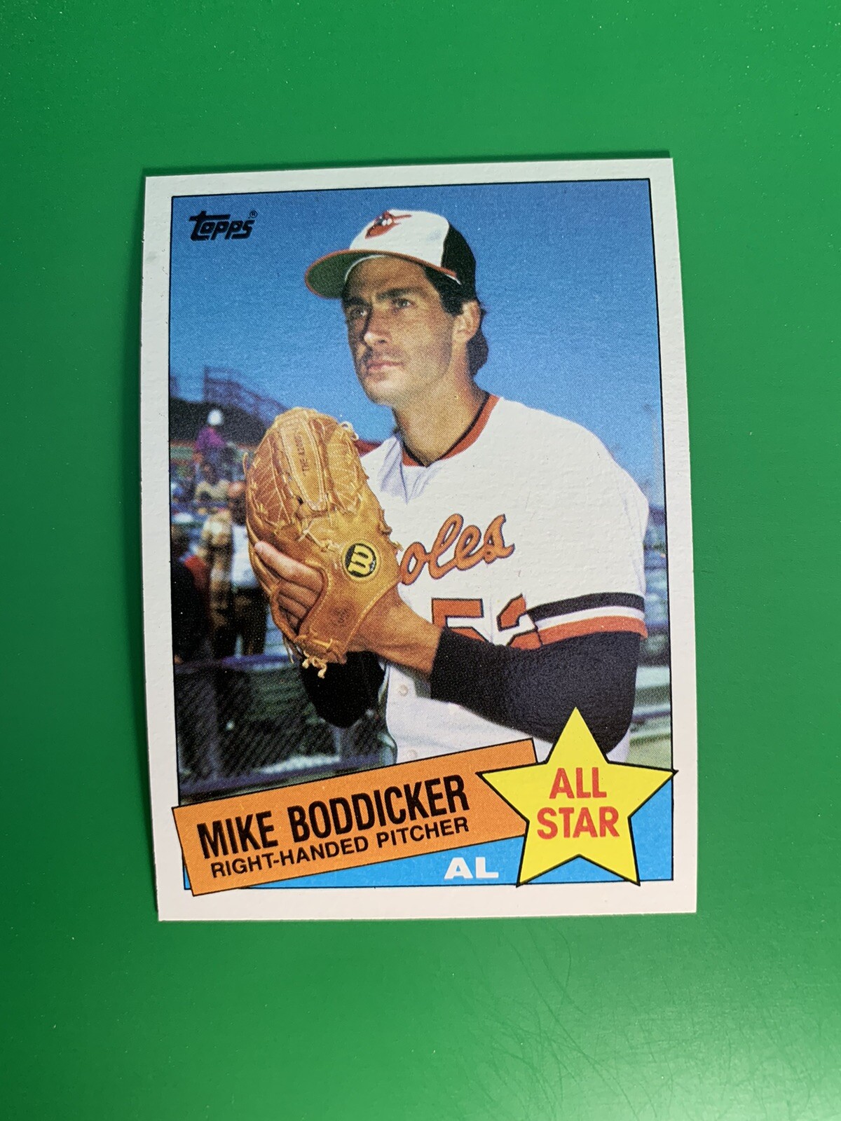 1985 Topps Mike Boddicker AS, LL #709 Baltimore Orioles | eBay