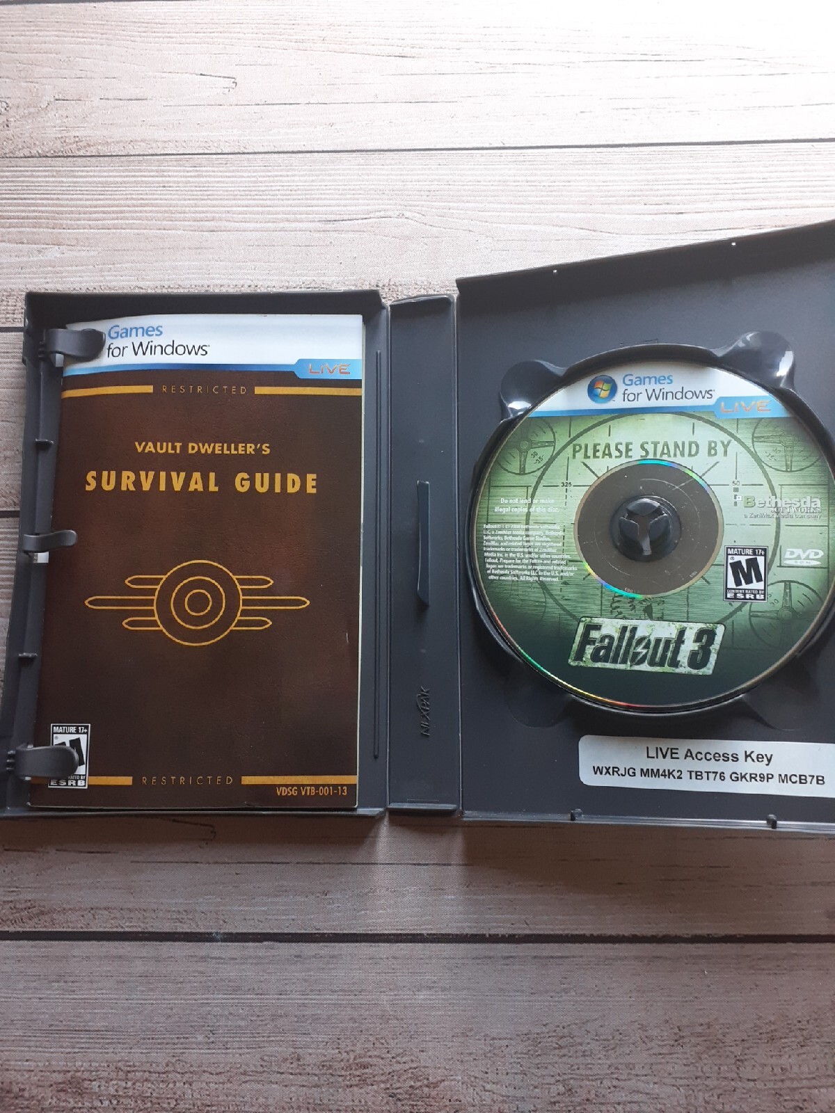Fallout 3 PC Video Game PC DVD Games For Windows w/ Manual COMPLETE | eBay