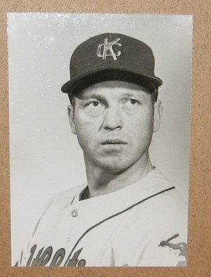 Marvelous Marv Throneberry KC Vintage B&W 4X6" Photo | eBay