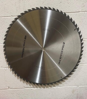 Circular Log Saw Blade 700mm x 30mm bore , 60T | eBay UK