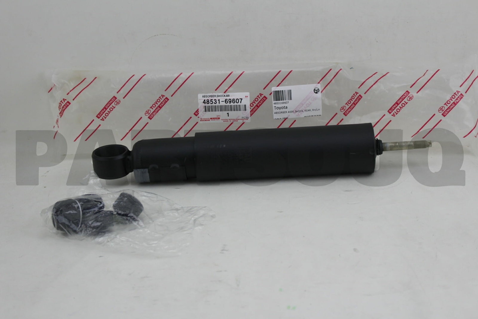 4853169607 Genuine Toyota ABSORBER ASSY, SHOCK, REAR, RH/LH 48531-69607 ...