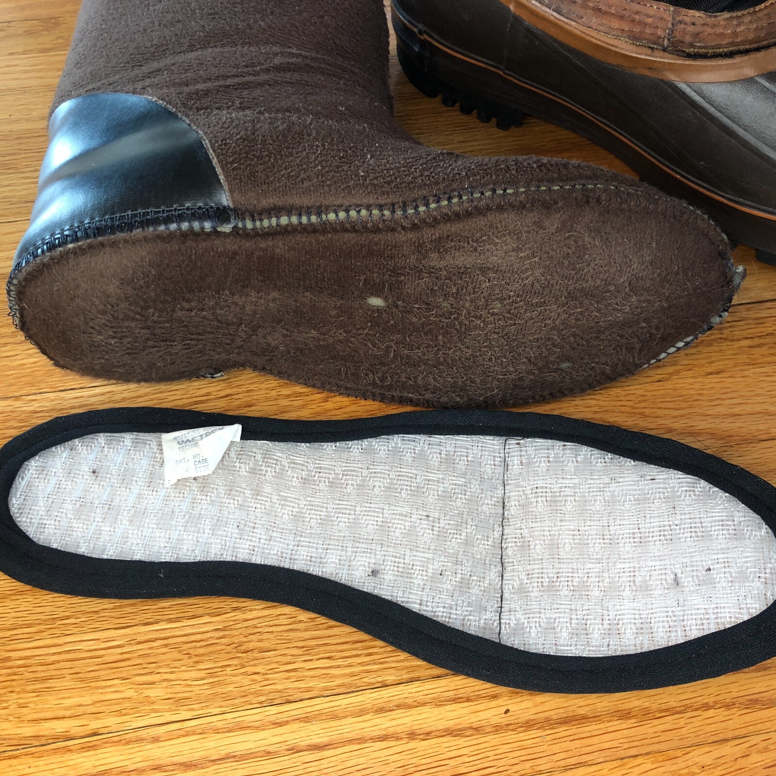 Cabela's Trans Alaskan Men Size 10 WP Insulated Liner Moisture Handling ...