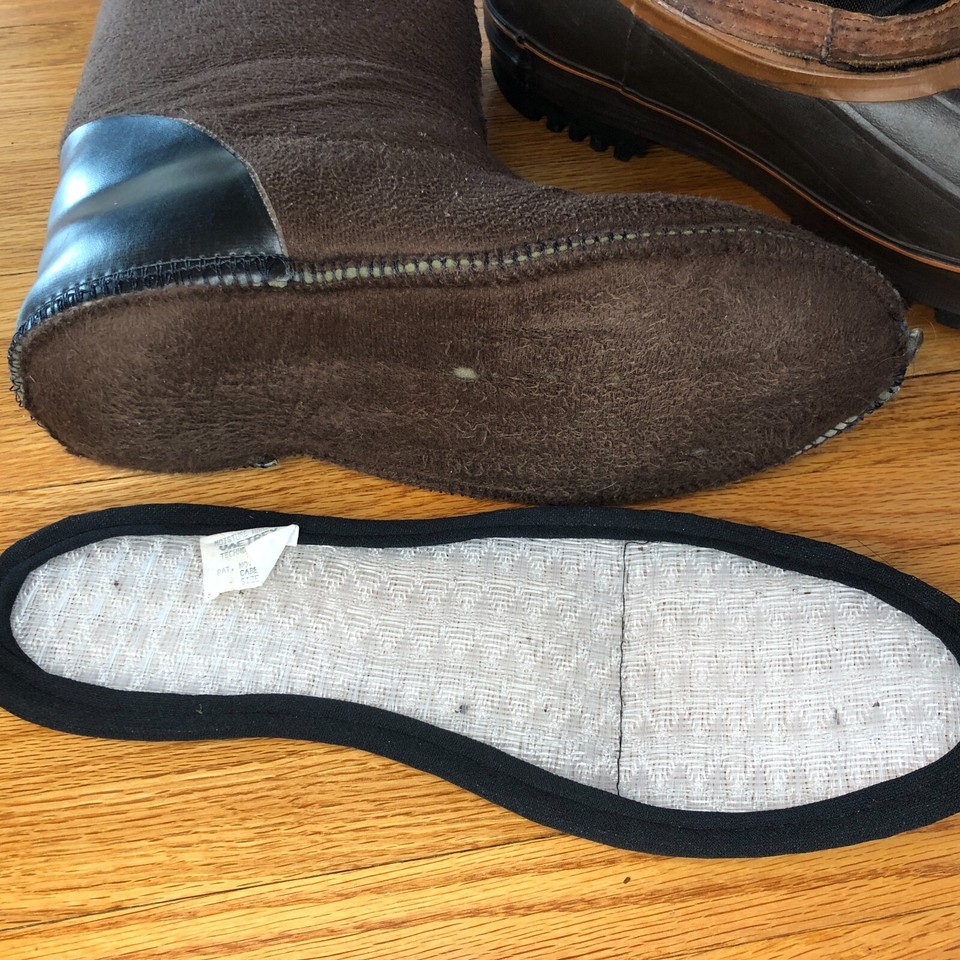 Cabela's Trans Alaskan Men Size 10 WP Insulated Liner Moisture Handling ...