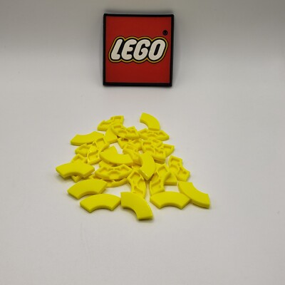 LEGO 2 x 2 Round Corner Tile (Macaroni) NEON YELLOW (x30) 27925 NEW ...