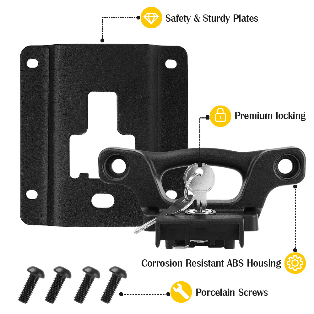 4 Pack Boxlink Tie Down Anchors Truck Bed Cleats Fit For Ford F-150 ...