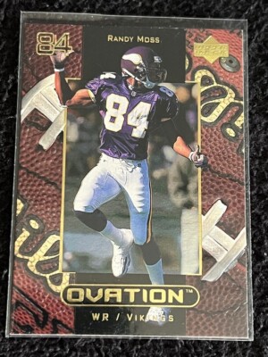 1999 UPPER DECK OVATION RANDY MOSS VIKINGS | eBay