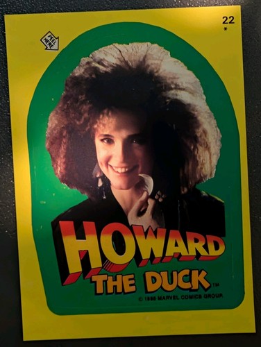 Howard The Duck Trading Card Sticker (Topps, 1986) #22 | eBay