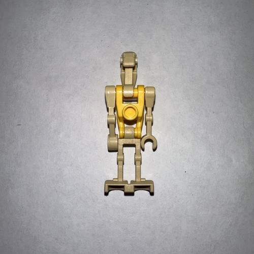 LEGO Star Wars Battle Droid Commander with Straight Arm and Yellow ...