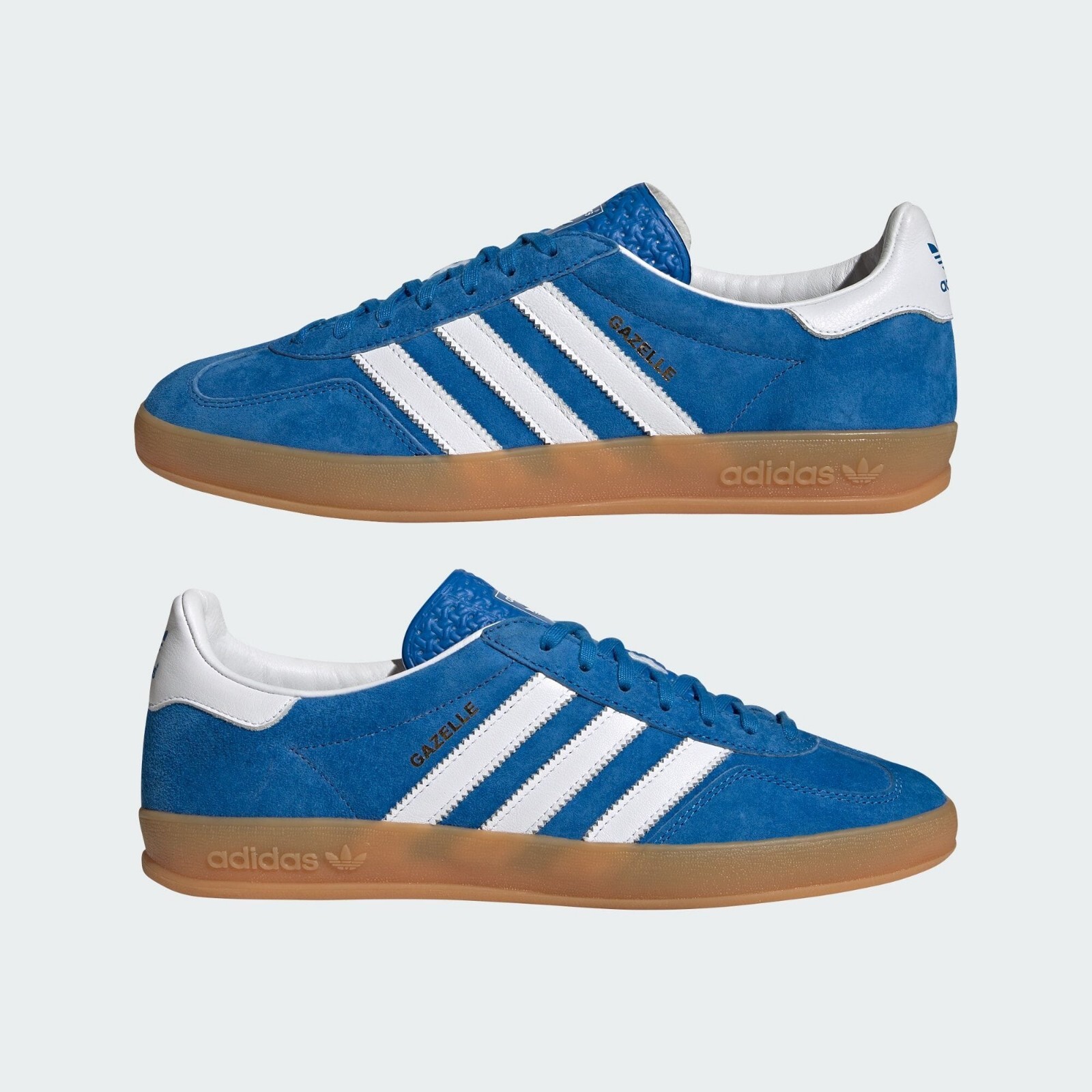 adidas Originals Gazelle Indoor Blue Bird White H06260 Men's Size | eBay