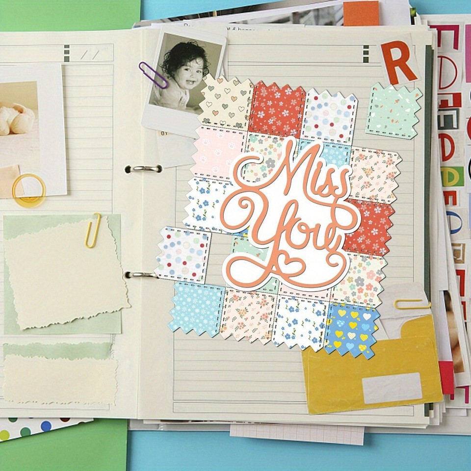 1Set 2pcs Carbon Steel Cutting Dies Stencils for DIY Scrapbooking Photo ...