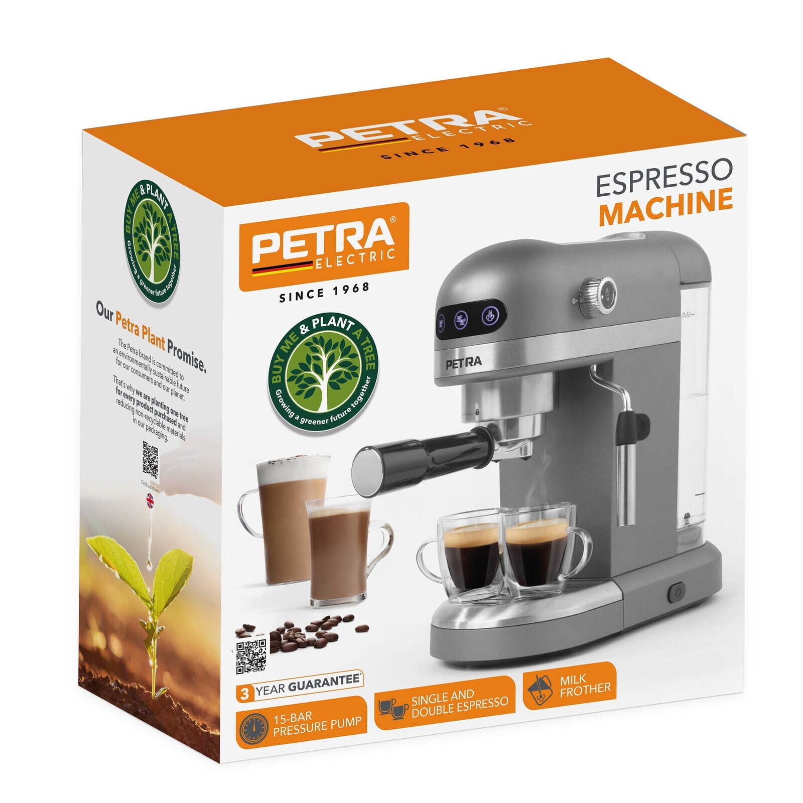 Petra PT5240 Espresso Machine - Silver for sale online | eBay