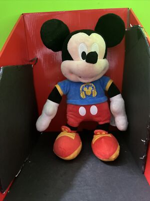 Disney Junior Mickey Singing Fun - Mickey Mouse Talking Plush Doll DJ ...