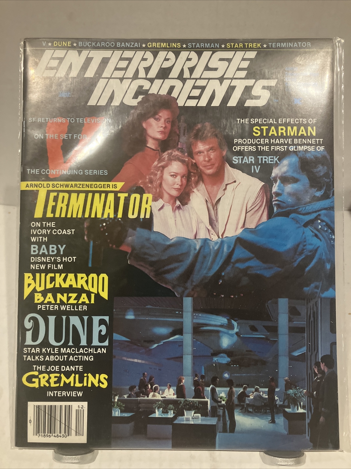 Enterprise Incidents Magazine #24 (Dec 1984) Terminator, V, Dune, | eBay