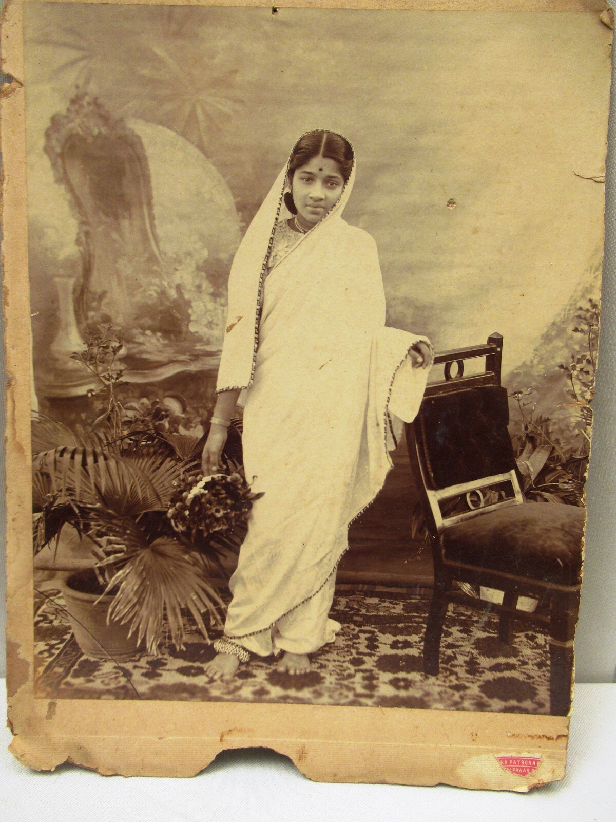 Antique Photograph Portrait Of Maharanis Women Of Royal India Dewas ...