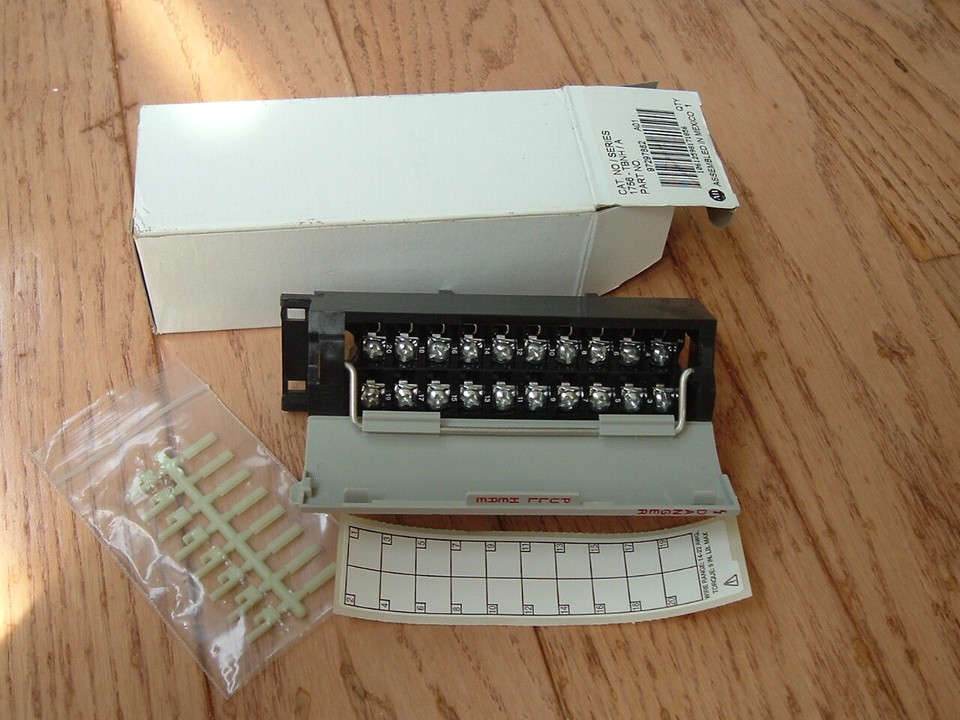 Allen-Bradley AB 1756-TBNH/A 97297882 ControlLogix 20 Pin Terminal ...
