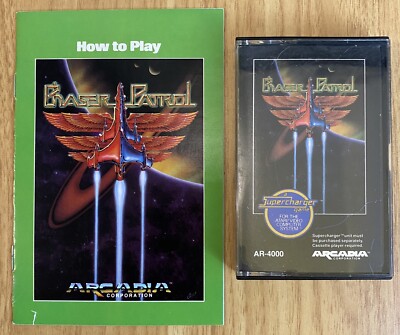 Phaser Patrol (Atari 2600) Tape With Manual TESTED! Video Game | eBay