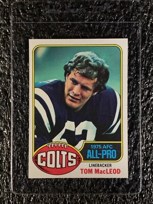1976 Topps Football #440 Tom MacLeod NM | eBay