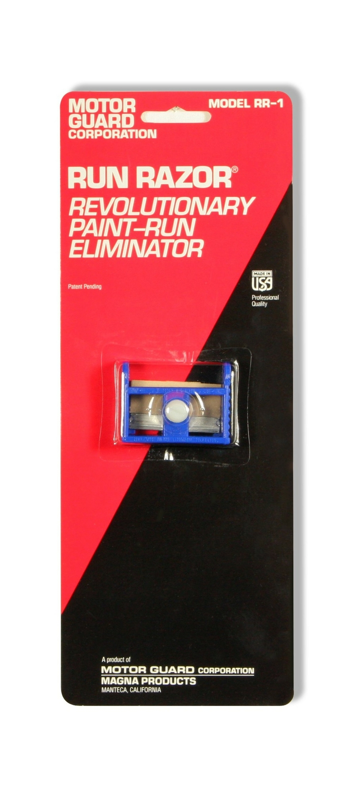 Motor Guard RR-1 Run Razor Paint Run Removal Tool Quickly shaves runs ...