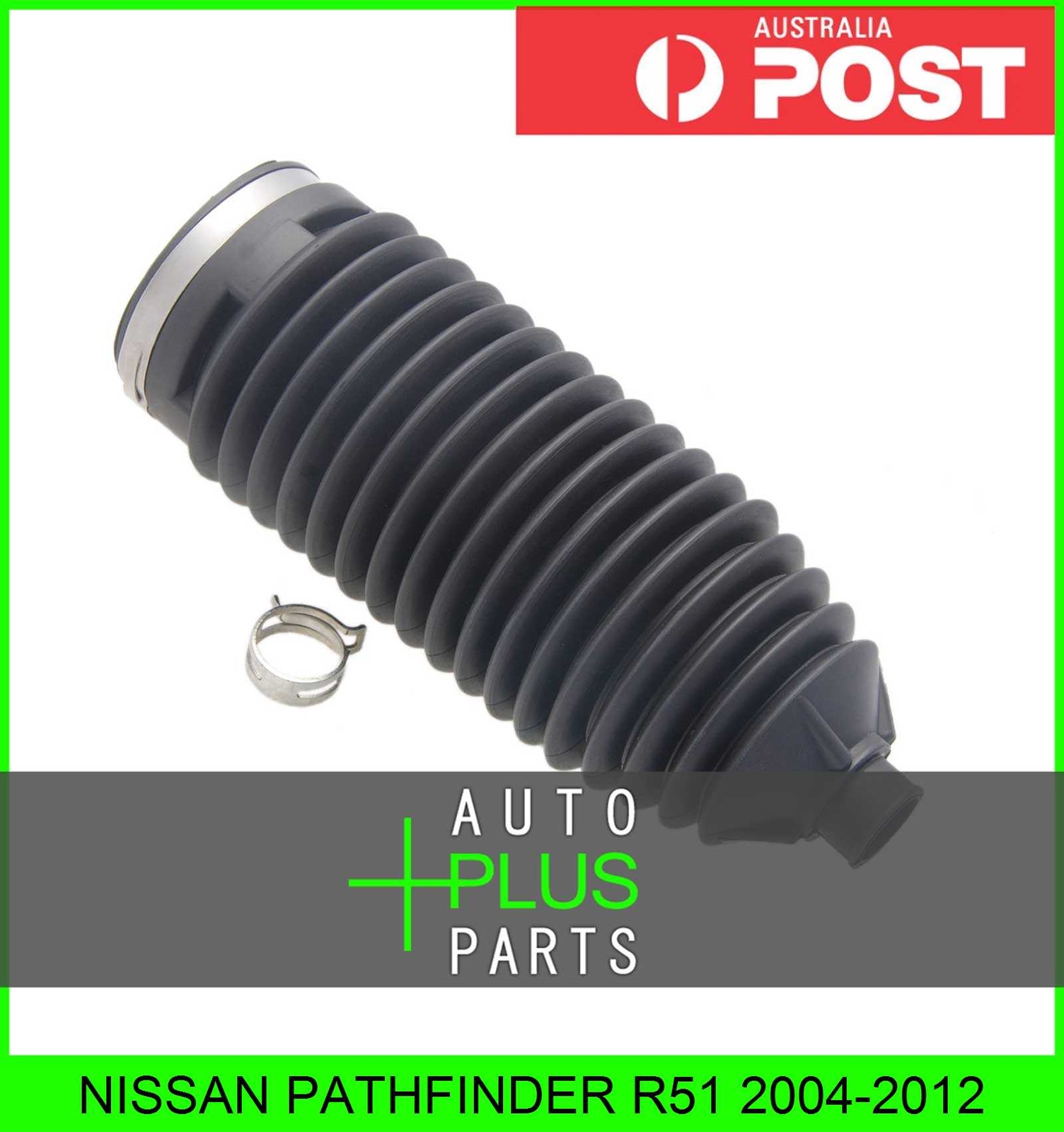 Fits NISSAN PATHFINDER R51 Steering Rack End Boot Rubber | eBay Australia
