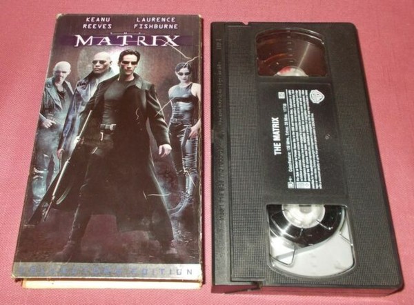 The Matrix Collector's Edition 1999 VHS Movie VCR Video Tape Keanu ...