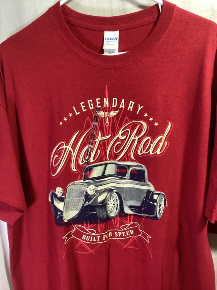 Legendary Hot Rod Red 2XL Cotton Blend (New with Tags) T Shirt T20 | eBay