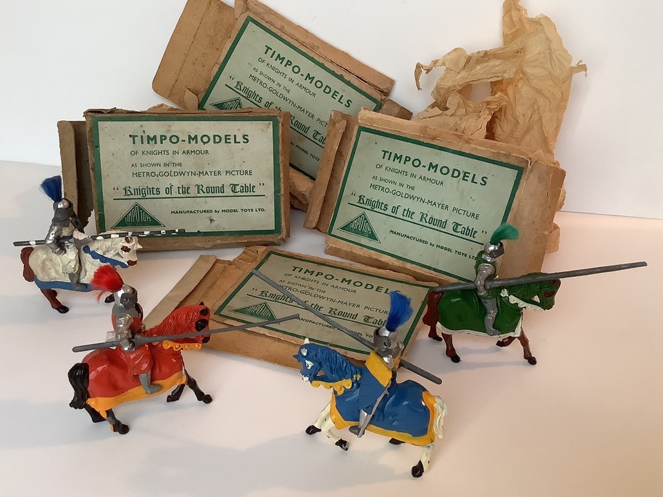 Timpo Lead Knights in Armour | eBay UK