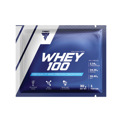 TREC WHEY 100 30g CHOCOLATE | eBay