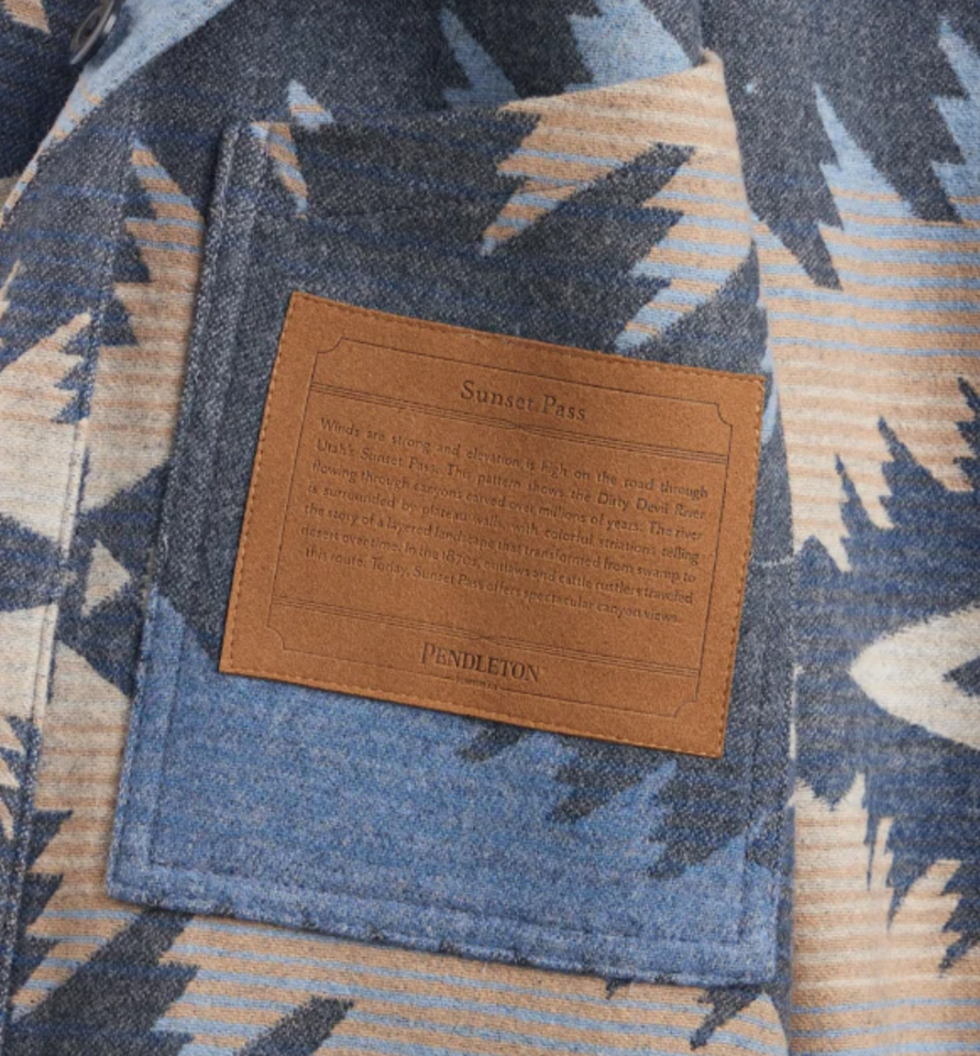 NWT Pendleton 2025 Mens Limited Sunset Pass Rare Aztec Conway Chore ...