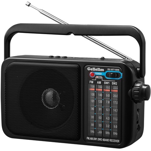 Radio Portable AM FM with Bluetooth Loud Speaker, Radio Plug in Wall or ...