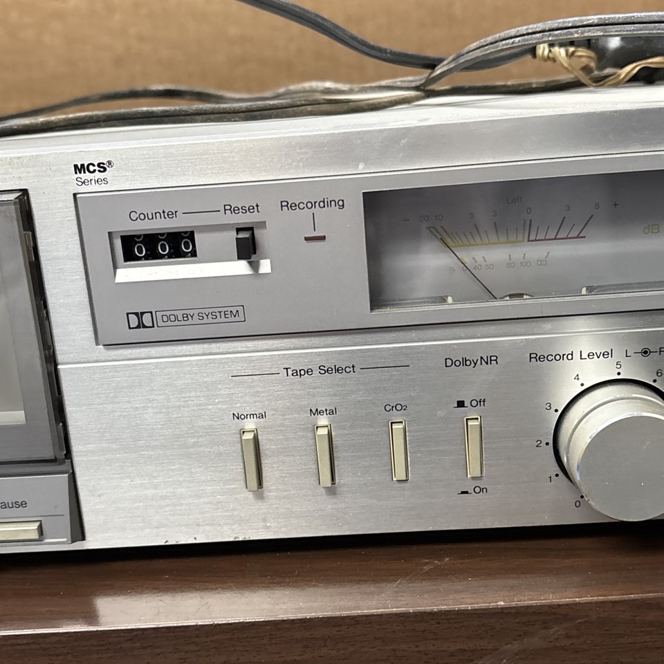 Mcs Series 3554 Stereo Cassette Deck Player Recorder Clean Tested | eBay