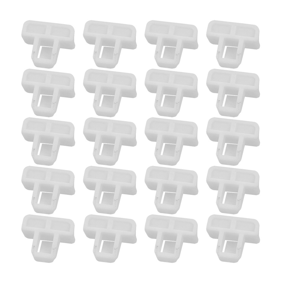 Front Bumper Cover Clip Nylon Parts Replacement Vehicle White ...