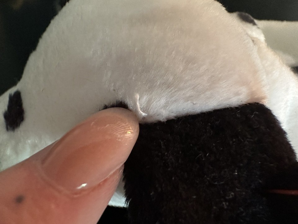 Dotty Beanie Baby Ty RARE Stitching Error Sparky "DOTTY" On Tags Errors ...