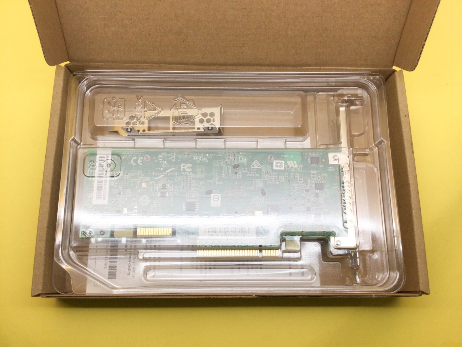 Solarflare Flareon Ultra 10Gb SFP+ PCIe 3.1 x8 Network Adapter SFN8522 ...