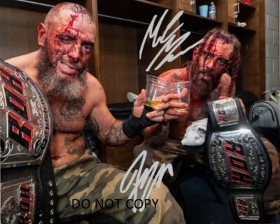 BRISCOE BROTHERS - WWE Autographed Signed 8x10 reprint Photo !! | eBay