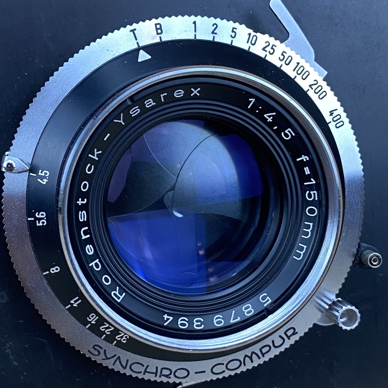 Rodenstock-Ysarex 150mm 4.5 Lens For 4x5 Camera W/ Lens Board | eBay