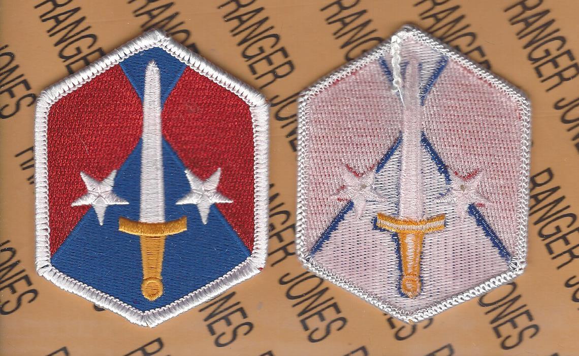 US Army Capital Military Assistance Command CMAC ~3" uniform patch m/e ...