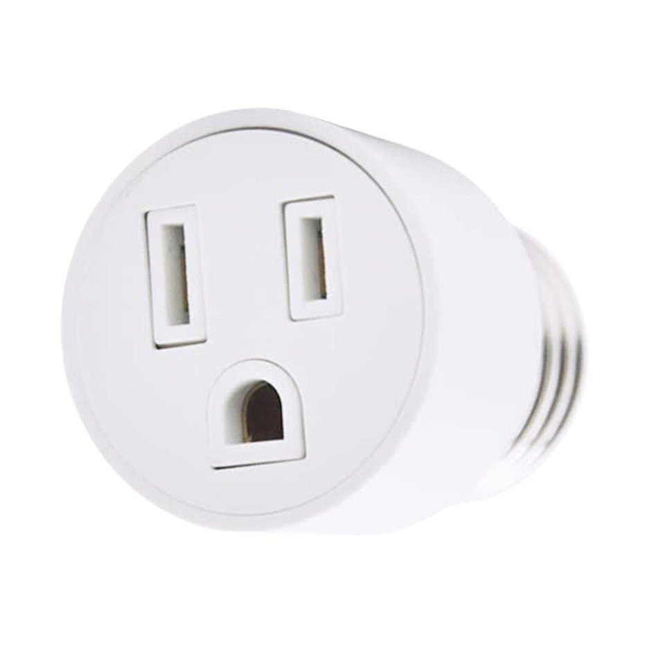 Light Socket To Adapter Outlet Converter E26 Bulb Socket Adapter | eBay