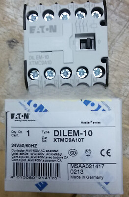 1PC NEW EATON MOELLER DILEM-10(24V50/60HZ) contactor Free shipping #A0 ...