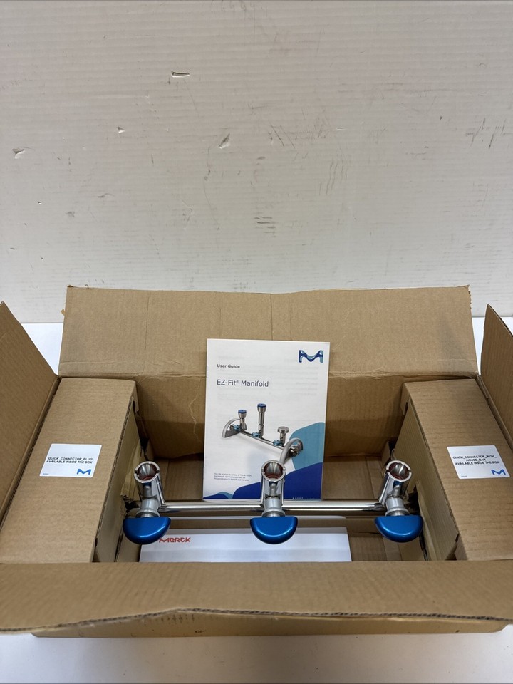 Millipore EZ-Fit Manifold base, 3-place, stainless steel EZFITBASE3 | eBay