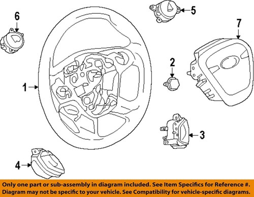 FORD OEM 19-23 Transit Connect Steering Wheel Trim-Control Switch ...