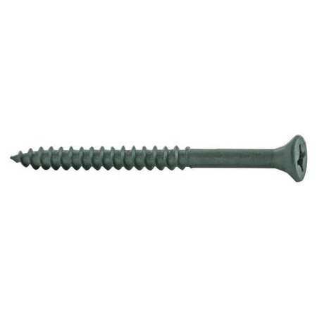 Zoro Select P54010-P2 Wood Screw, #7, 1 1/4 In, Advanced Corrosion ...
