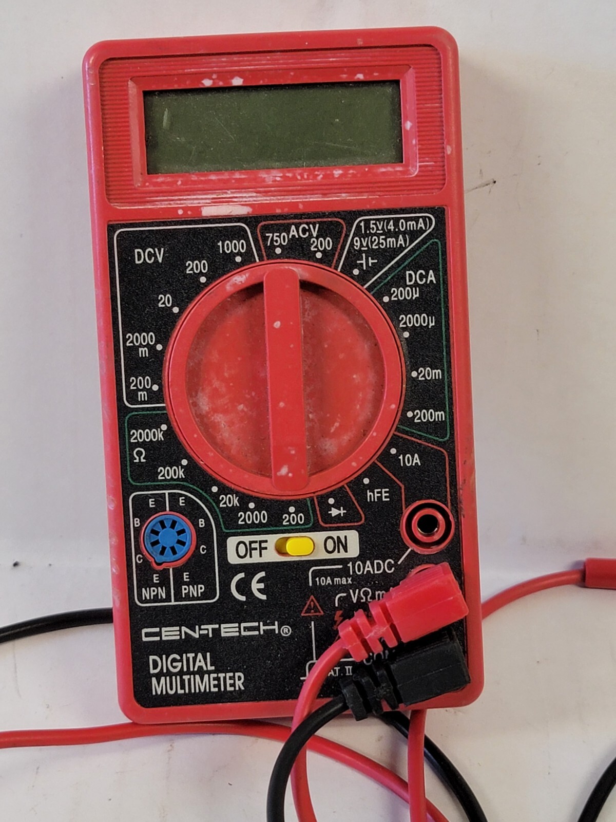 11 Function LCD Digital Multimeter With Audible Continuity AC DC Cen ...